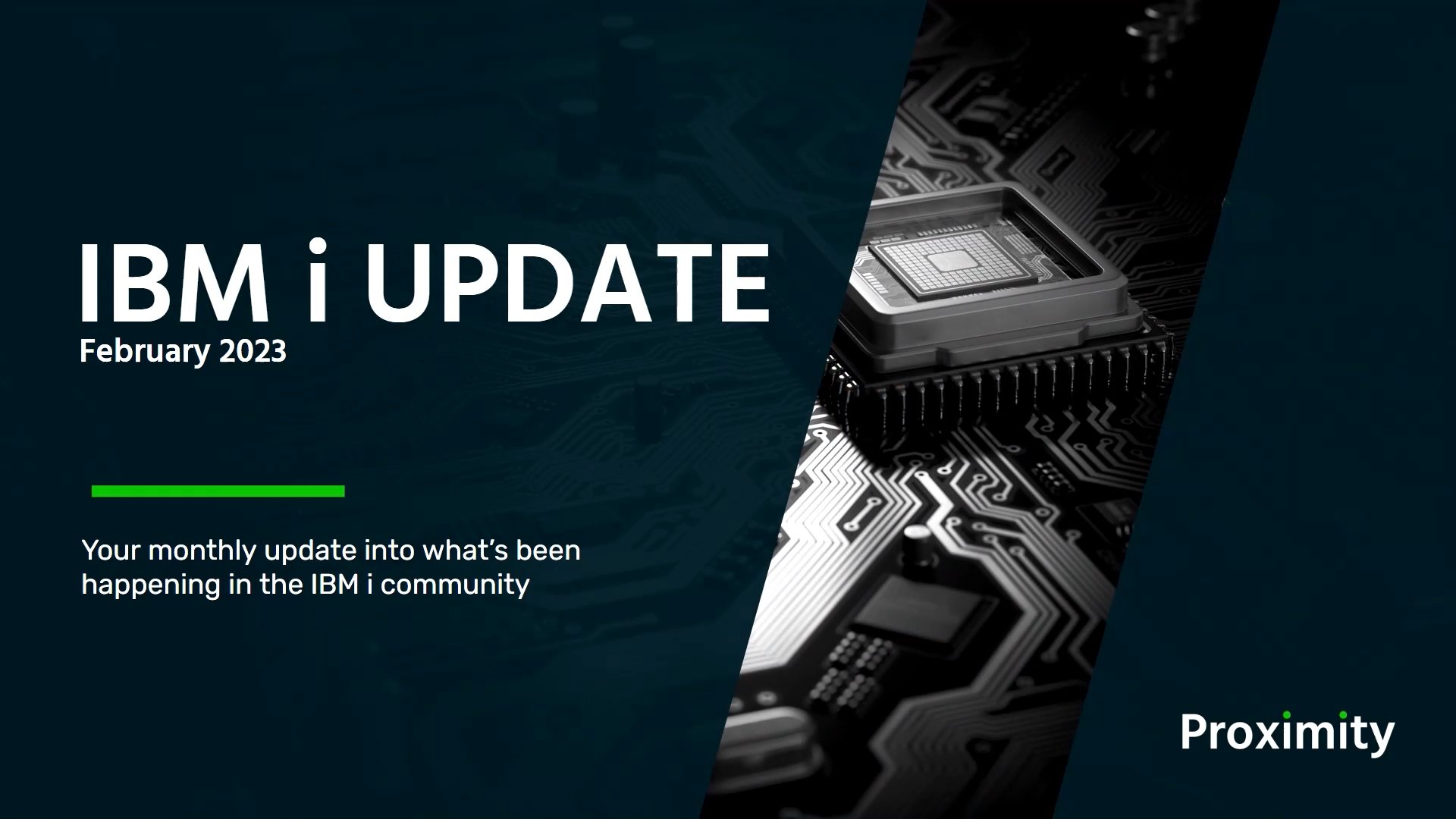 IBM i Update: February 2023 | Blog